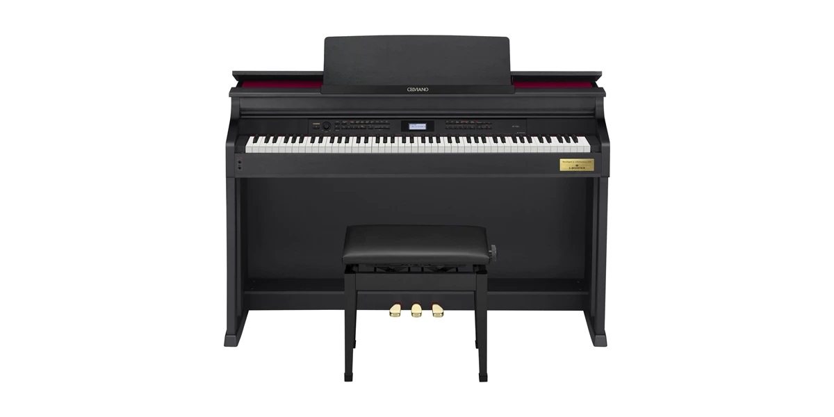 PIANO DIGITAL CASIO CELVIANO C. BECHSTEIN AP 700 BK PRETO